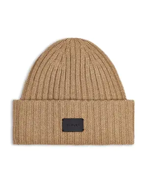 Varley Elva Ribbed Beanie - Camel