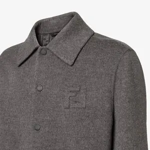 Fendi Ff Embossed Wool Blouson