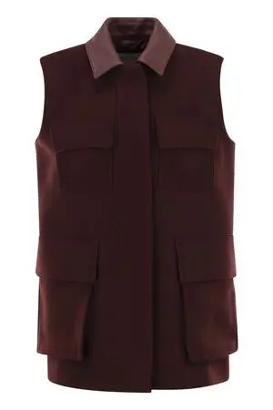 Max Mara Collared Vests For Women