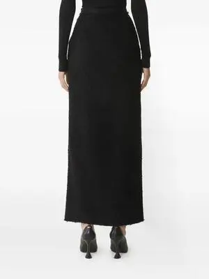 LANVIN Textured Straight Skirt