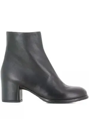 DEL CARLO Leather Ankle Boots