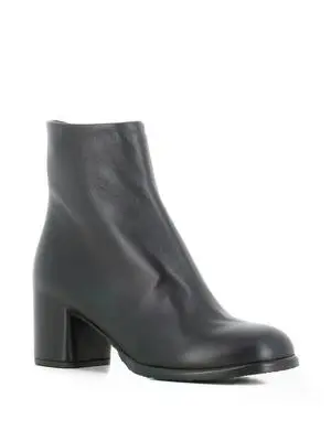DEL CARLO Leather Ankle Boots