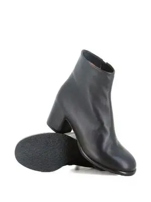 DEL CARLO Leather Ankle Boots