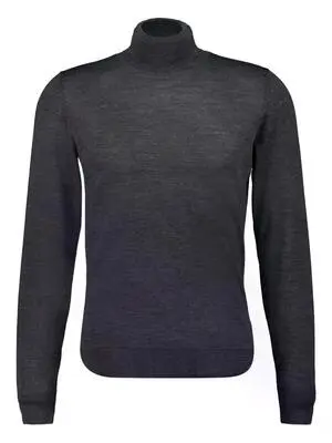 PIACENZA CASHMERE 1733 Turtleneck Stitch Sweater - Grey