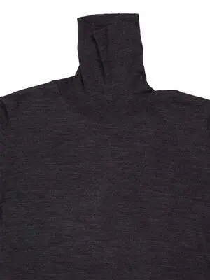 PIACENZA CASHMERE 1733 Turtleneck Stitch Sweater - Grey