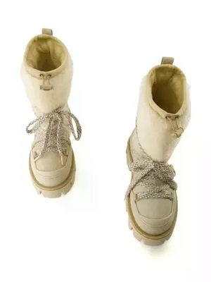 Moncler Peak Après Lace-up Boots - Neutrals