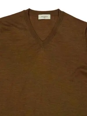 PIACENZA CASHMERE 1733 Long-sleeve V-neck Sweater