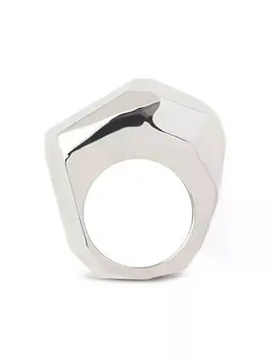LANVIN Faceted Ring - Silver