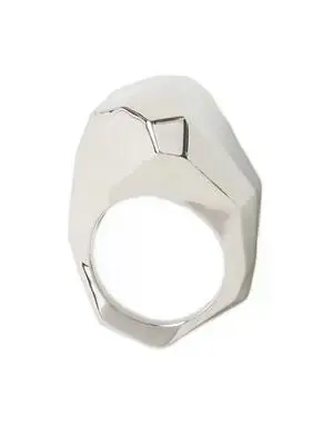LANVIN Faceted Ring - Silver