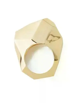 LANVIN Geometric Design Ring - Gold