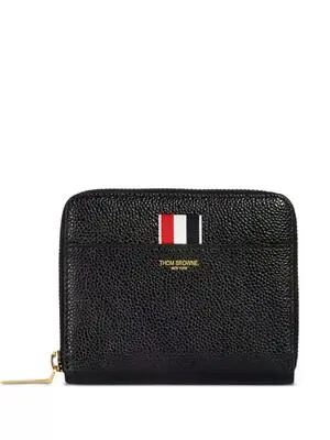 Thom Browne Stripe-detail Wallet - Black