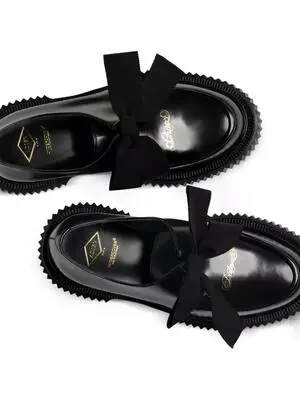 ADIEU PARIS Platform Derby Shoes - Black