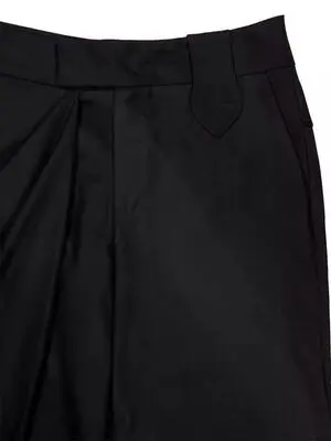 Johanna Ortiz Outlaw Drape-detail Trousers
