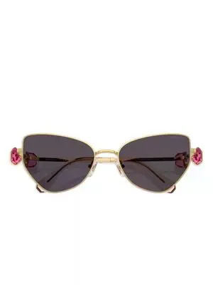 SWAROVSKI Cat-eye Sunglasses - Gold