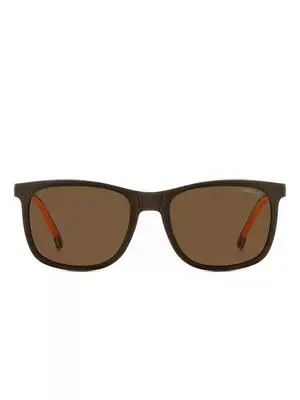 Carrera Eyewear Square Frame Eyeglasses - Brown