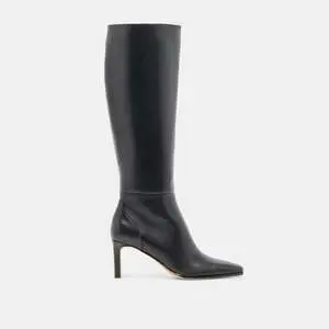 Calf Leather Knee-High Boots