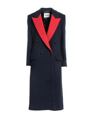 Msgm Overcoat Coats For Women