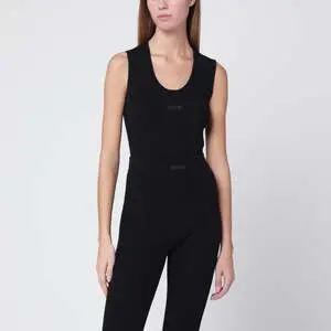 Fear Of God Stretch Waffle Knit Tank Top - Black