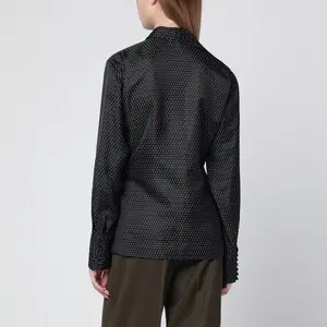 Dries Van Noten Jacquard Wrap Shirt