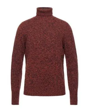 DRUMOHR Lambswool Turtleneck Red