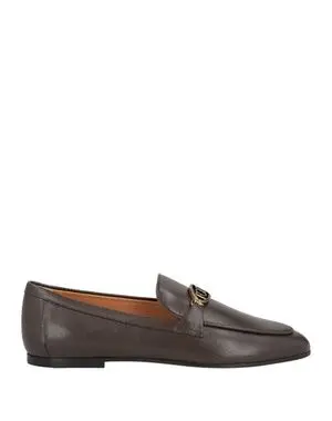 TOD'S Leather Loafers - Brown