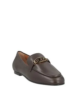 TOD'S Leather Loafers - Brown
