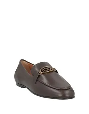 TOD'S Leather Loafers - Brown