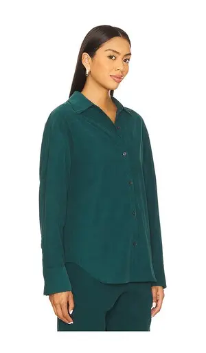 LA LIGNE Corduroy Button-down Shirt
