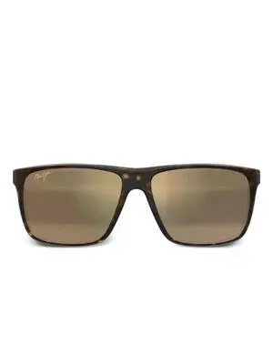 Maui Jim Square Frame Sunglasses - Brown