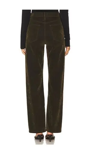 Joe's Jeans Margot Straight Flocked Trousers