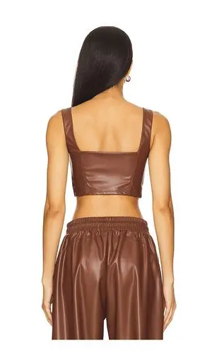 Heroine Sport Leather Bustier