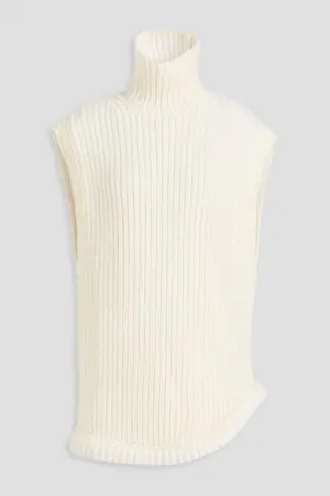 Victoria Beckham Ribbed-knit Turtleneck Vest