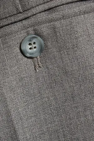 Victoria Beckham Wool Straight-leg Trousers