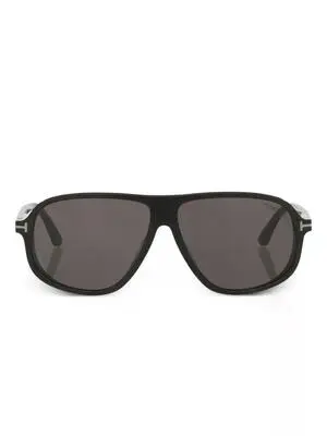TOM FORD Lelio Aviator Sunglasses - Black