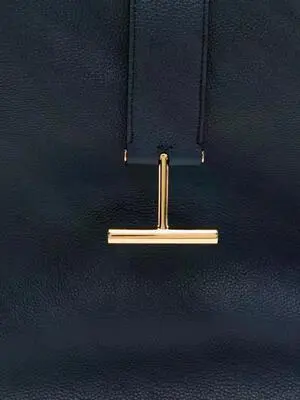 TOM FORD Large Tara T-bar Buckle Shoulder Bag - Blue