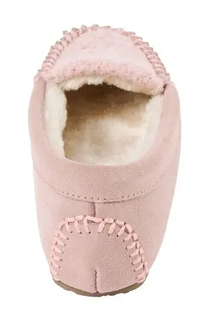 Minnetonka Cosi Faux Shearling Slipper - Blush