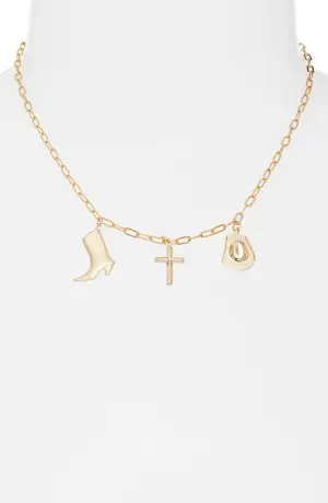 NASHELLE Rodeo Charm Necklace