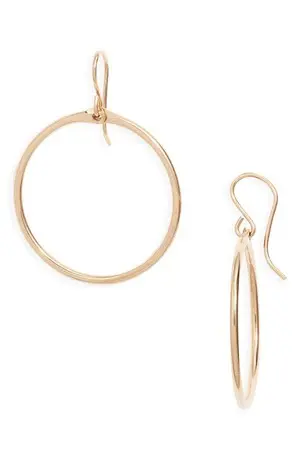 NASHELLE Signature Small Hoop Earrings - Gold Fill