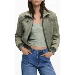 Desigual Padded Crop Jacket