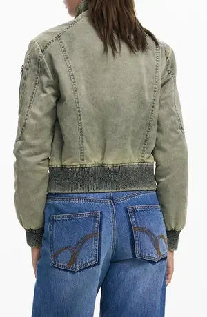 Desigual Padded Crop Jacket