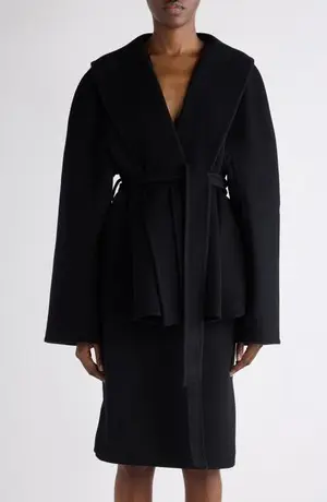 Balenciaga Wrap Coats For Women