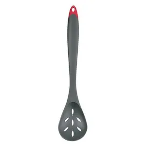 CUISIPRO Fiberglass Slotted Spoon - Black
