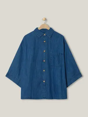 THE SIMPLE FOLK Chambray Denim Shirt