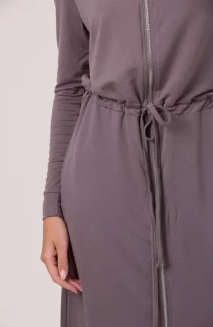 BY TESS COLLECTION Hoodie Maxi Dress