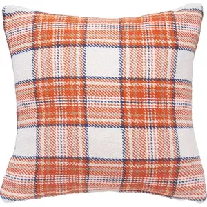 C&F HOME Plaid Decorative Throw Pillows - Blue