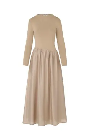 BY TESS COLLECTION Emme Maxi Dress - Beige