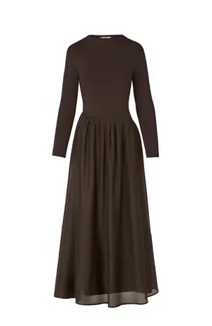 BY TESS COLLECTION Emme Maxi Dress - Brown