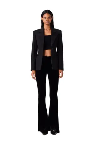 Maje Stretch Velour Trousers