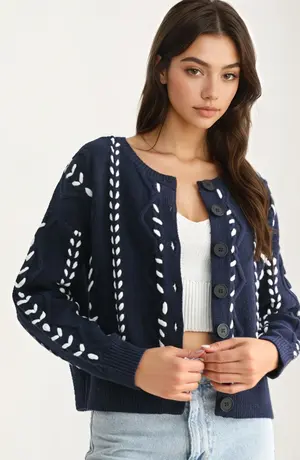 Knit & Lounge Layered Cardigans For Women