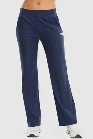 PELOTON Dreamblend Mid-rise Full-length Pant - Navy Blue